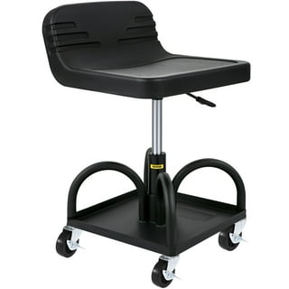 Performance Tool W85008 20" Pneumatic Steel Backless Shop Stool with ...