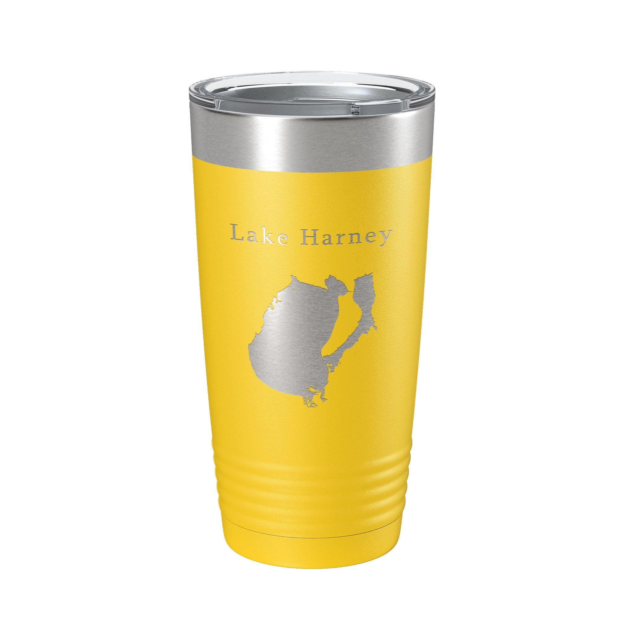 Lake Harney Map Tumbler Travel Mug Insulated Laser Engraved Coffee Cup ...