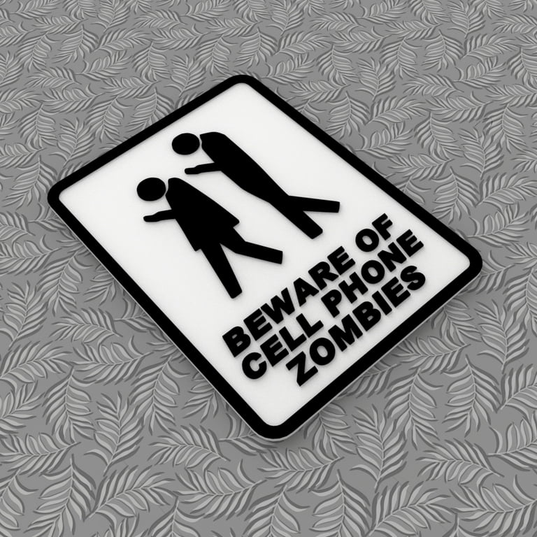 Cell Phone Zombie Meme