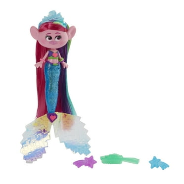 Trolls DreamWorks Trolls Topia Glam Rockin' Poppy Fashion with Dress ...