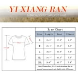 YI XIANG RAN Sunflower Butterflies Shirt Womens Sunflower Butterfly ...
