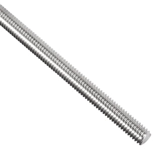 Uxcell Fully Threaded Rod M12 x 50mm 1.75mm Thread Pitch 304 Stainless ...