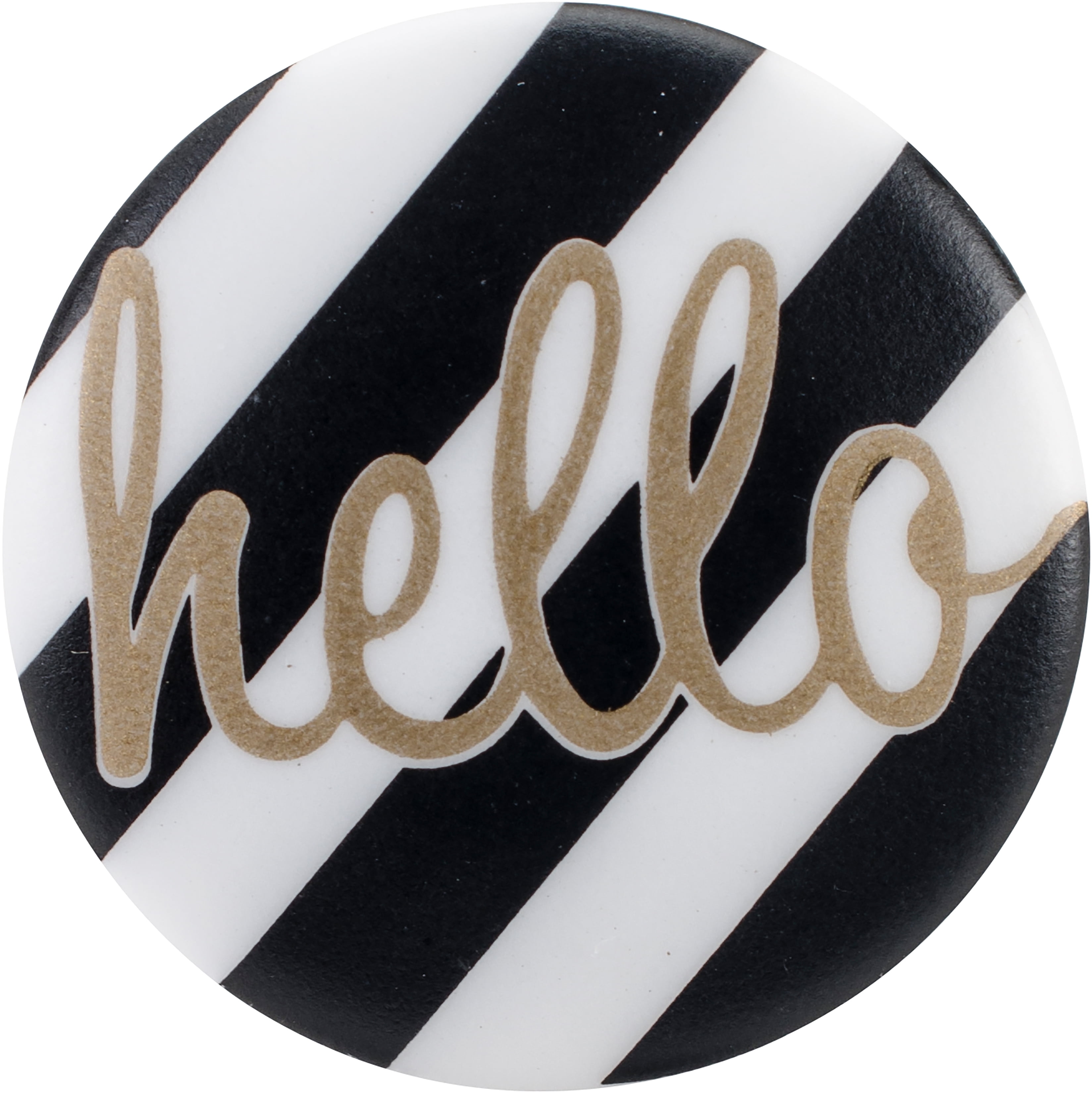 Sweet Shimmer Buttons 1" 2/Pkg-Hello | Walmart Canada