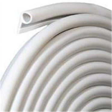 Frost King Tubular Vinyl Gasket Weatherstrip, 1/2" W, 1/4" T, 17' L ...