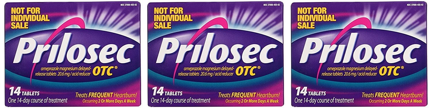 Prilosec Otc Tablets Barcode