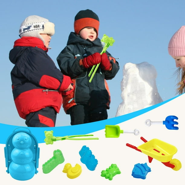 10 UNIDS Snow Snowball Maker Clip Maker Animal Shaped Castle Snow Sand ...