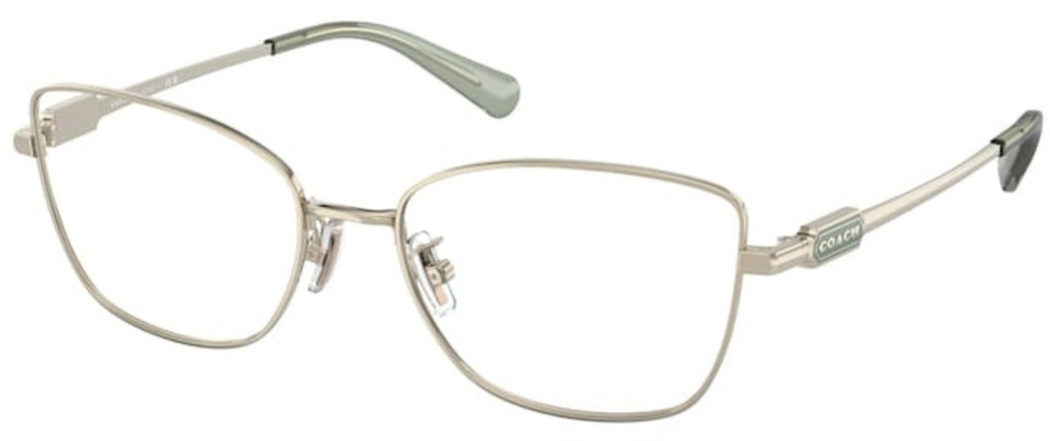 Eyeglasses Coach HC 5147 9425 Shiny Light Gold - Walmart.com