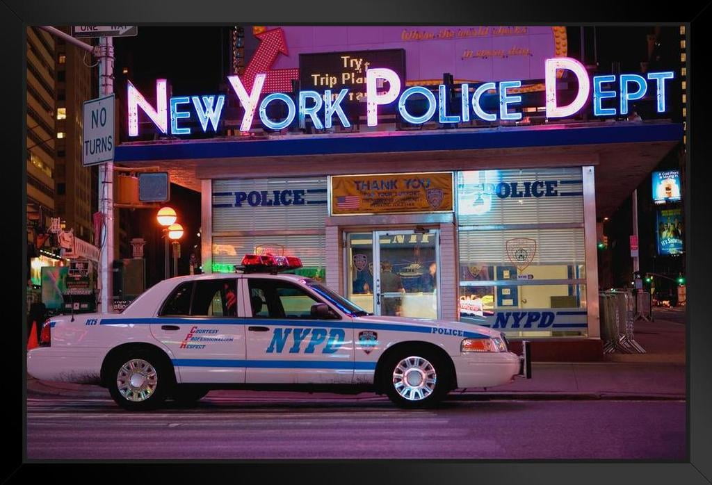NYPD Cruiser Manhattan Midtown Times Square Precinct New York City ...