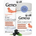 (2 pack) Genexa Kids' Cold Crush | Multi-Symptom Cough & Cold Relief ...