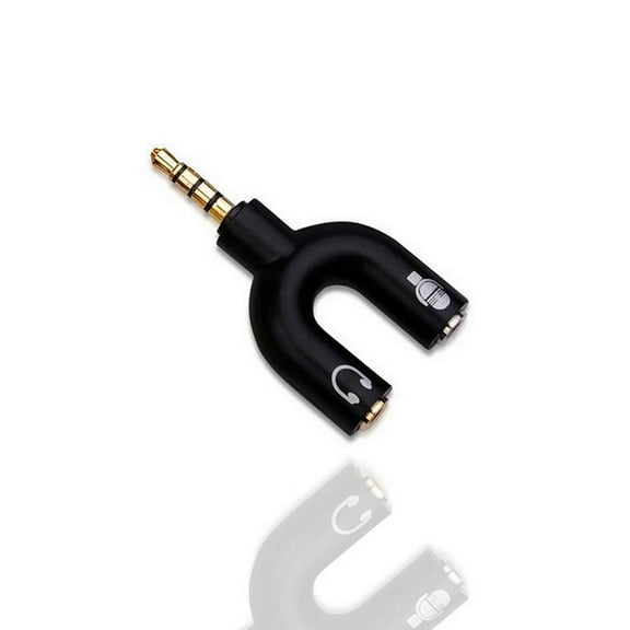 DUKABEL USB to 3.5mm Jack Headset Audio Adapter, TRRS Mic-Supported ...