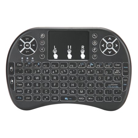 Wireless Keyboard, 2.4G 3 In 1 Mini Keyboard For TV Box Touchpad ...