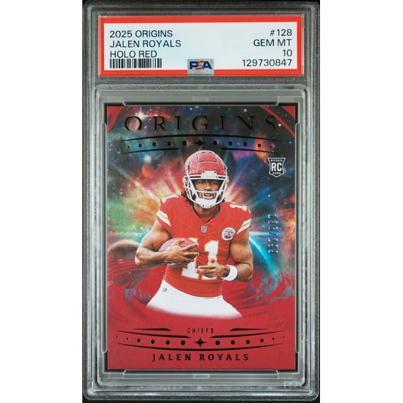 2025 Panini Origins Jalen Royals #128 Holo Red /991 PSA 10 - Walmart.com