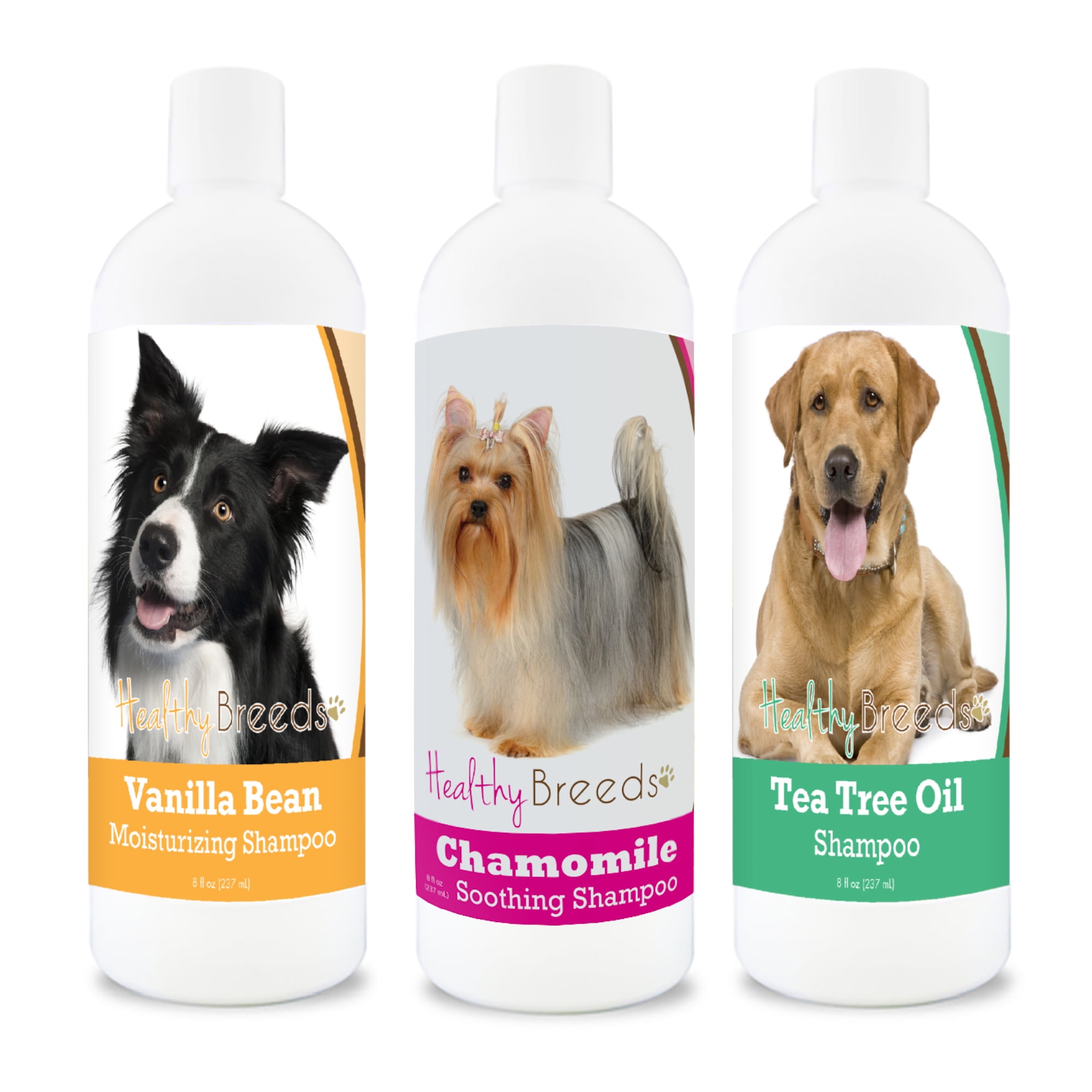 Healthy Breeds Vanity Scent Variety Pack of Shampoos 8 oz - Walmart.com