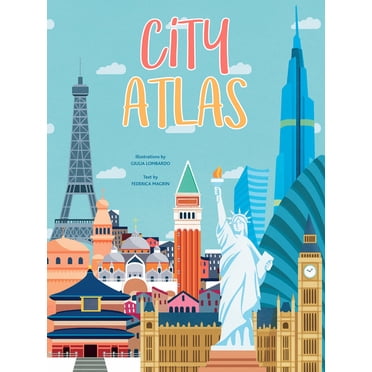 City Atlas : Travel the World with 30 City Maps (Hardcover) - Walmart.com