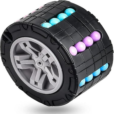 Lepai 2 In 1 Rotating Magic Bean Wheel Spinners Cube Toy Handheld ...