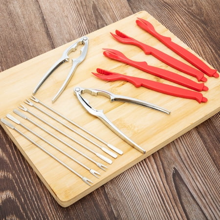 NK 12-piece Seafood Crackers Picks Tools Set for Lobster, Crab ...