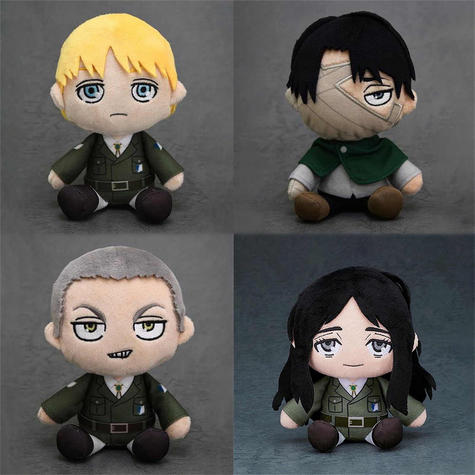 Mejor Belleza Attack on Titan Plush, Kinito Pet Kinito Jade Sam Plushie ...