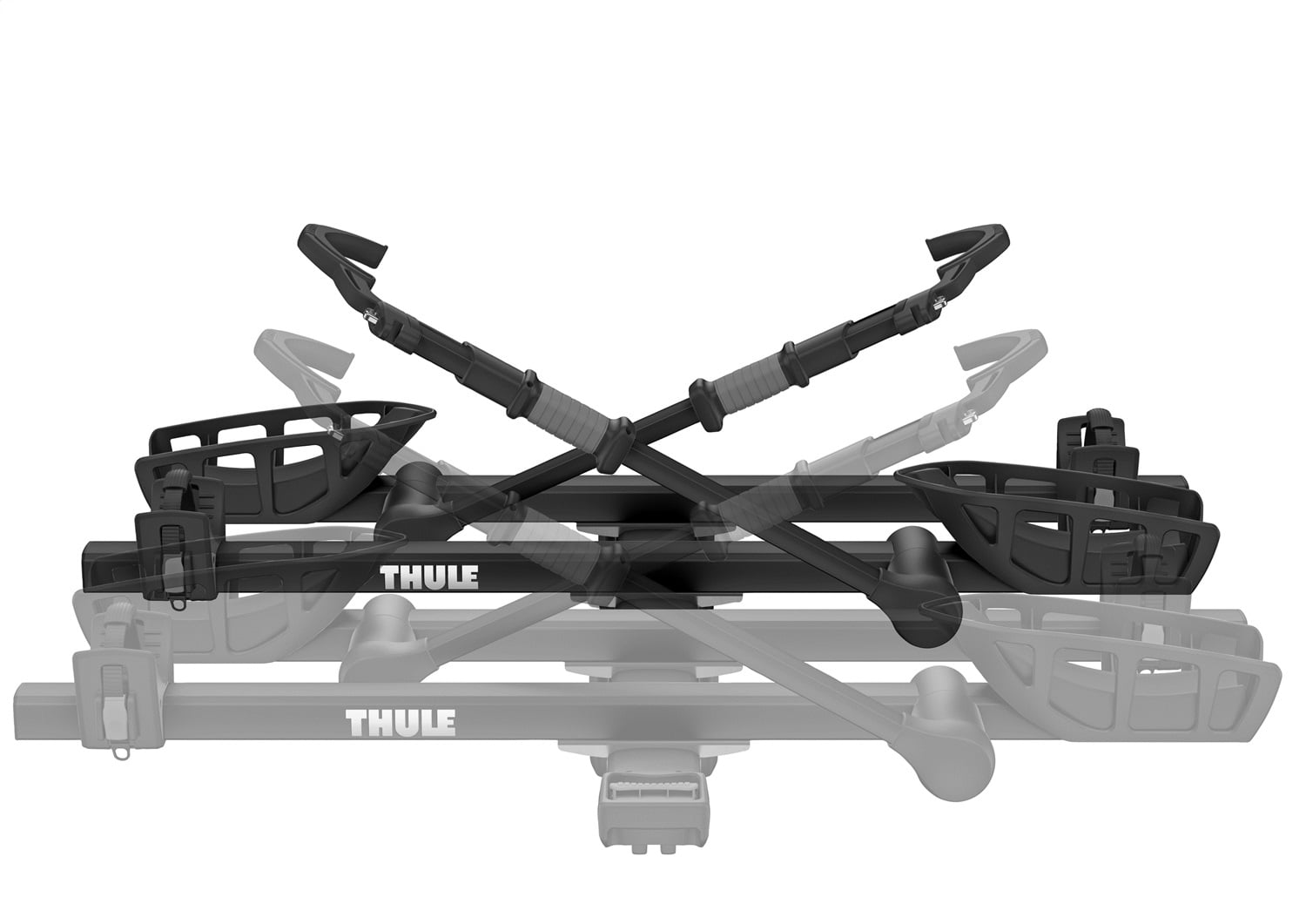 Thule 9036XTB Bike Rack - Receiver Hitch Mount T2 Pro XT Fits 2 Inch ...