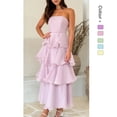 2026 Summer New European and American Sexy Fashion Strapless Backless ...