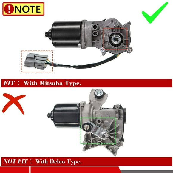 Honda Odyssey Rear Wiper Motor