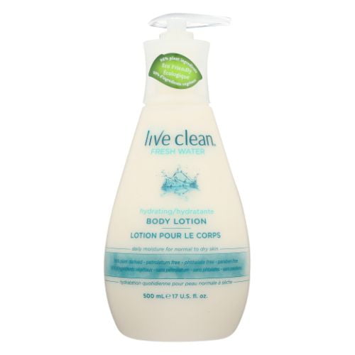 Live Clean Fresh Water Hydrating Body Lotion, 17 Oz - Walmart.ca