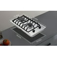 2-Burners Gas Cooktop 12 inch Stainless Steel Kitchen Gas Hob NG/LPG ...