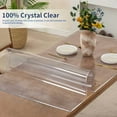 24 x 36 Inch Clear Table Cover Protector, 2mm Thick Clear Table ...