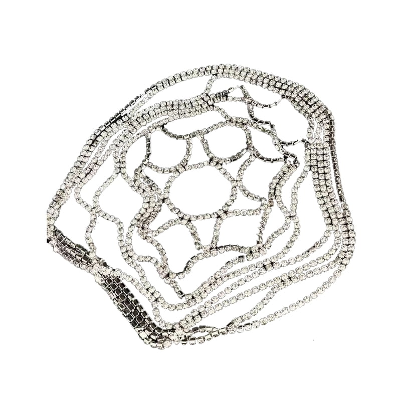 SHANGFAJI Head Chain,Multi Layer Headpiece Hollow Luxury Simple Design ...