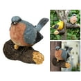 Bird Tree Huggers Bird Garden Statue Outdoor Decor Resin Tree Sculpture ...