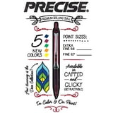 Pilot Precise V5 RT Retractable Roller Pens, Extra Fine Point ...