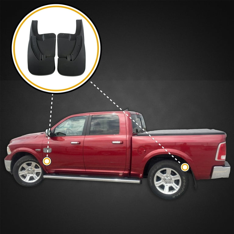 Dodge Ram Splash Guards
