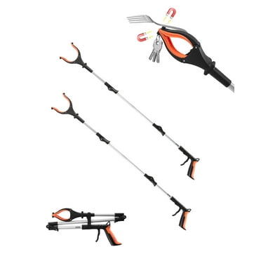 Handi-Reacher Long Reach Grabber - 30" Pick Up Tool with Magnet, Easy ...