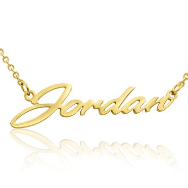 Personalized Script Name Necklace w/Infinity on Tail - Walmart.com