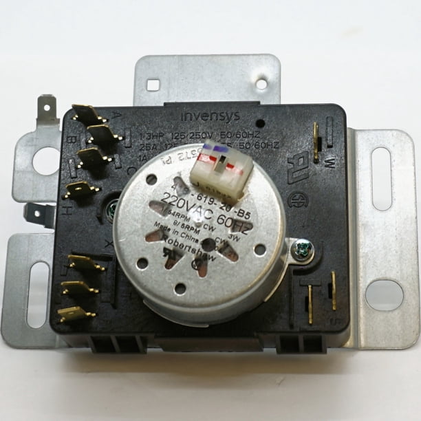 Dryer Timer 60Hz 220VAC fits Whirlpool, AP6040038, PS11773247 ...