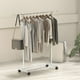 Simple Houseware Heavy Duty Clothing Garment Rack, Chrome - Walmart.com