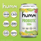 Humm Healthy Probiotic Soda Variety Pack, Diet-Friendly, Zero Sugar ...