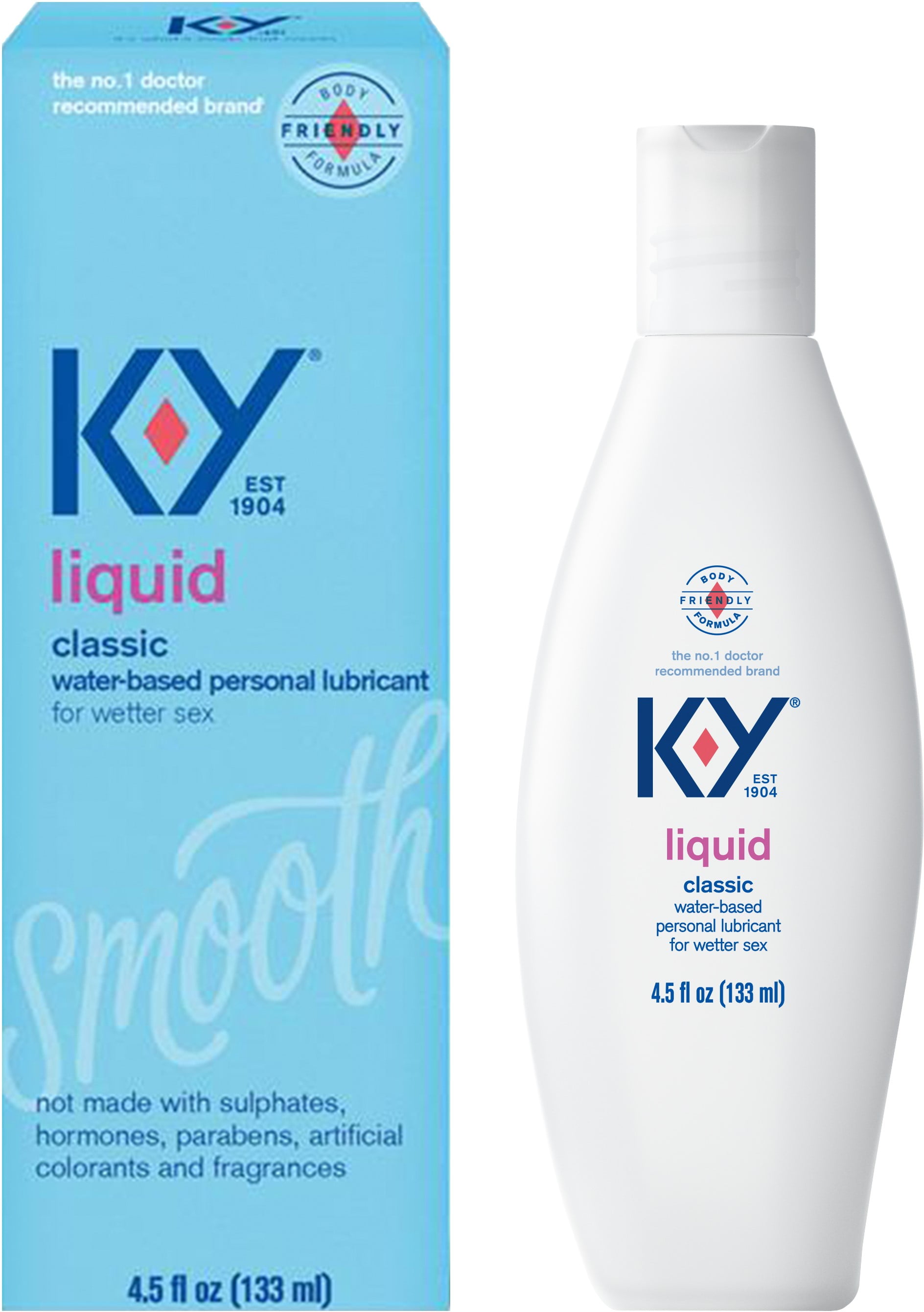 K-Y Liquid Lubricant 4.5 oz (Pack of 2) - Walmart.com