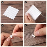Papapt 400Pcs Clear Sticky Tack Adhesive Poster Tacky Putty Removable ...