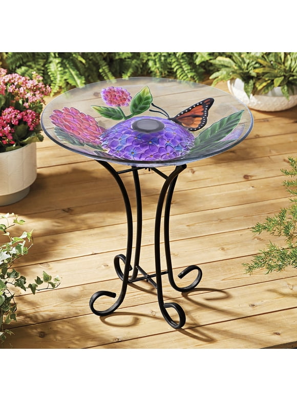Glass Bird Baths in Shop Bird Baths By Material - Walmart.com