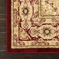 Unique Loom Versailles Rug Red/Cream 7' 10" x 11' Rectangle Border ...