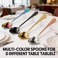 1 Pack Small Drizzle Spoon, Stainless Steel Saucier Spoon with Spout ...