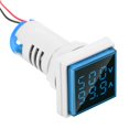 Rupoun LED Digital Display AC Voltage and Current Meter Indicator, 22mm ...