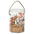 Terra by Battat - 60-Piece Set of Mini Farm Animal Toys, Small Plastic ...