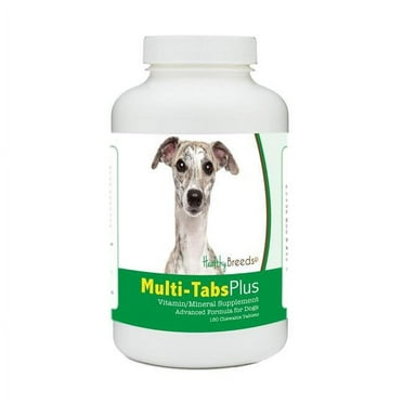 Healthy Breeds Pit Bull Multi-Tabs Vitamin Plus Chewable Tablets, 180 ...