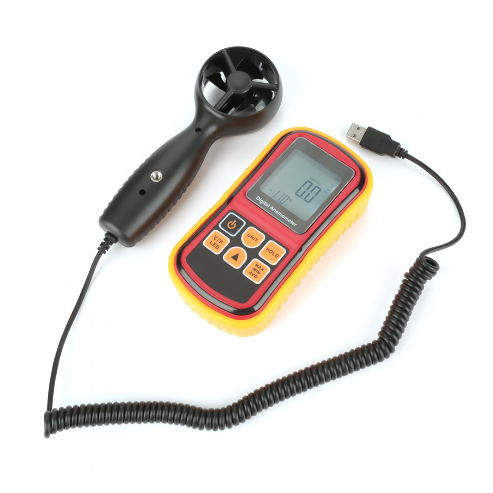 Spptty Digital Anemometer, Portable Air Tester, For Office Home ...