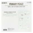 Colorbok Primary Pizazz Multicolor Textured Cardstock, 12"x12", 121 lb ...