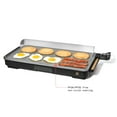 Beautiful XL Electric Griddle 12" x 22"- Non-Stick, Black Sesame by ...