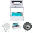 Printer Stand For Desk With Storage Drawer, 2 Tier Desktop Or Under ...