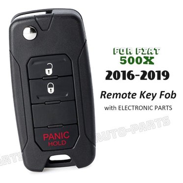 KeylessOption replacement blank flip key fob for Mazda (BBM4-67-5RY) 3 ...
