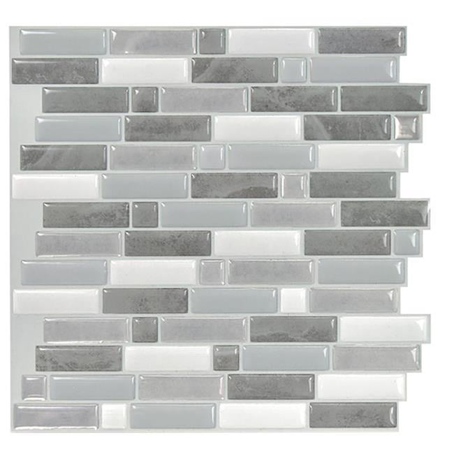 Click here for Smart Tiles 5028504 9.36 X 9.73 In. Mosaic Vinyl A... prices